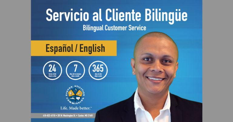 Easton Utilities Promotes Bilingual Customer Service – Easton Utilities